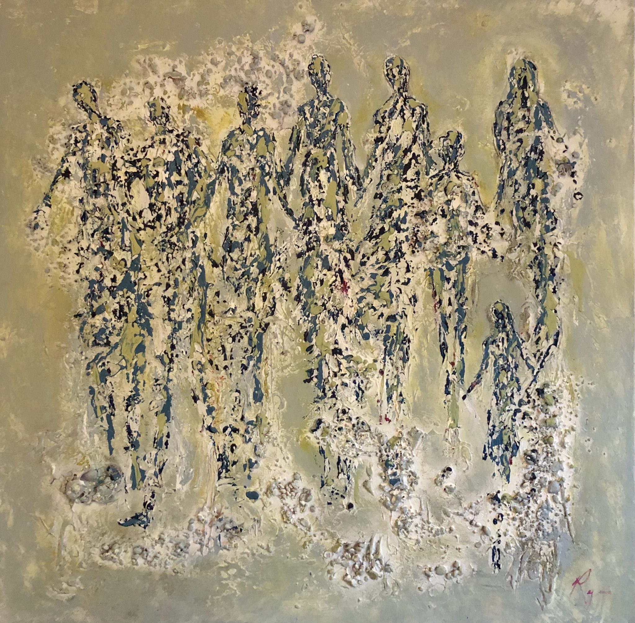 Regina Rogers Fallon Irish Artist based in North Dublin - Together